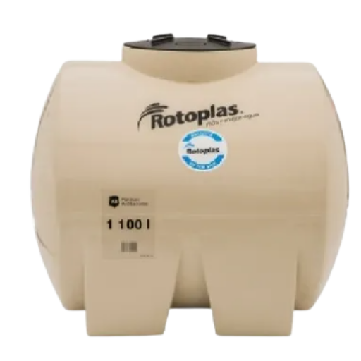 TINACO HORIZONTAL 1100 ROTOPLAS